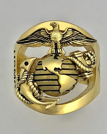 Marine Corps rings Made in the USA in our USMC Vet owned jewelry biz ...