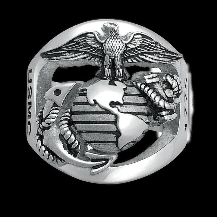 Exceptional USMC Rings designed and created by a Marine Owned Business ...
