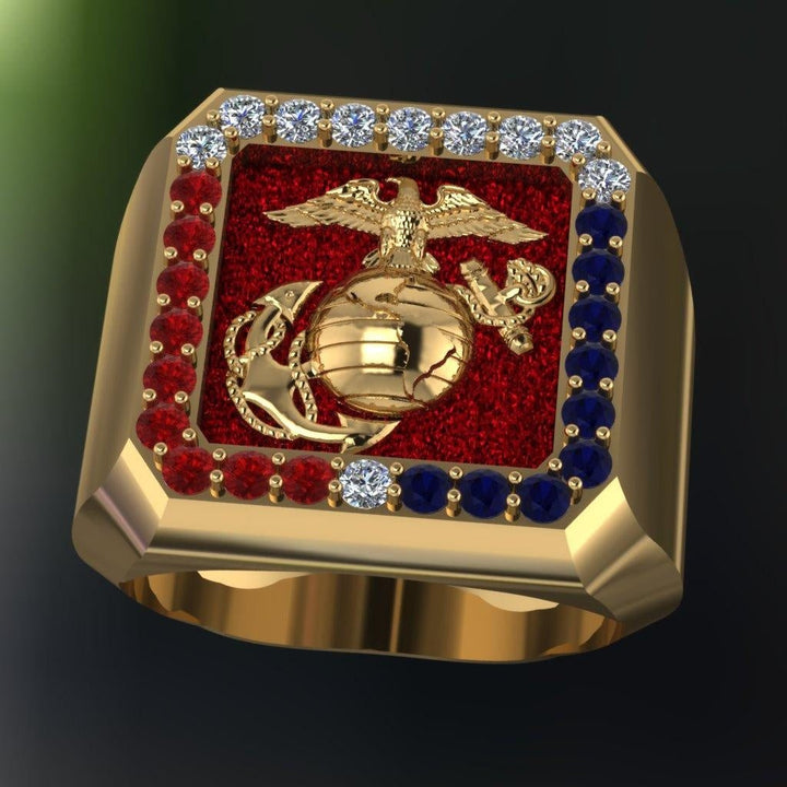 Marine Corps Rings | USMC Rings | Marine Corps Jewelry - Made in the ...