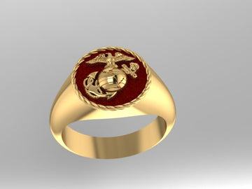 Marine Corps Rings | USMC Rings | Marine Corps Jewelry - Made in the ...