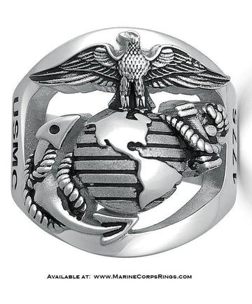 Marine Corps Rings | USMC Rings | Marine Corps Jewelry - Made in the ...